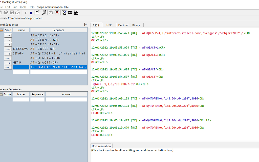 why my Ec25-A module does not work the MQTT commands? - LTE Standard Module - Quectel Forums