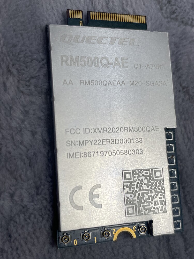 RM500Q-AE firmware- - Software General Function - Quectel Forums