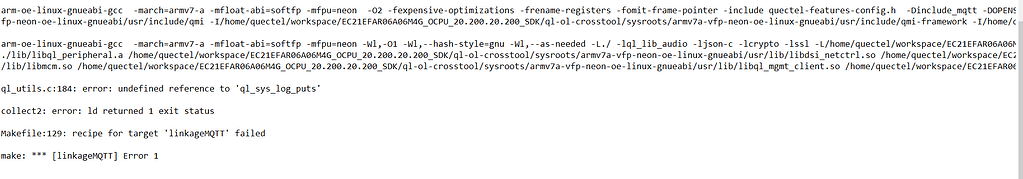 EC21E quecopen porting new FW - Open Solution - Quectel Forums
