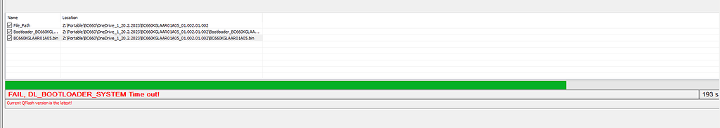 BC66 Firmware update not work - Technical Subjects - Quectel Forums