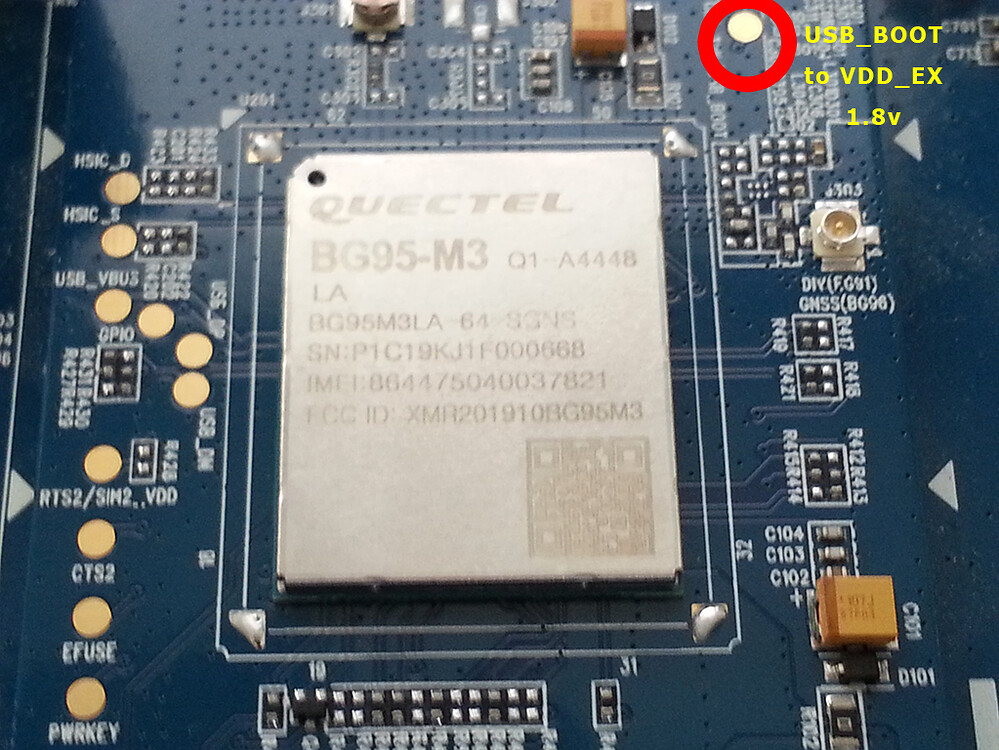 BG95-M3 Firmware recover - LPWA Module - Quectel Forums