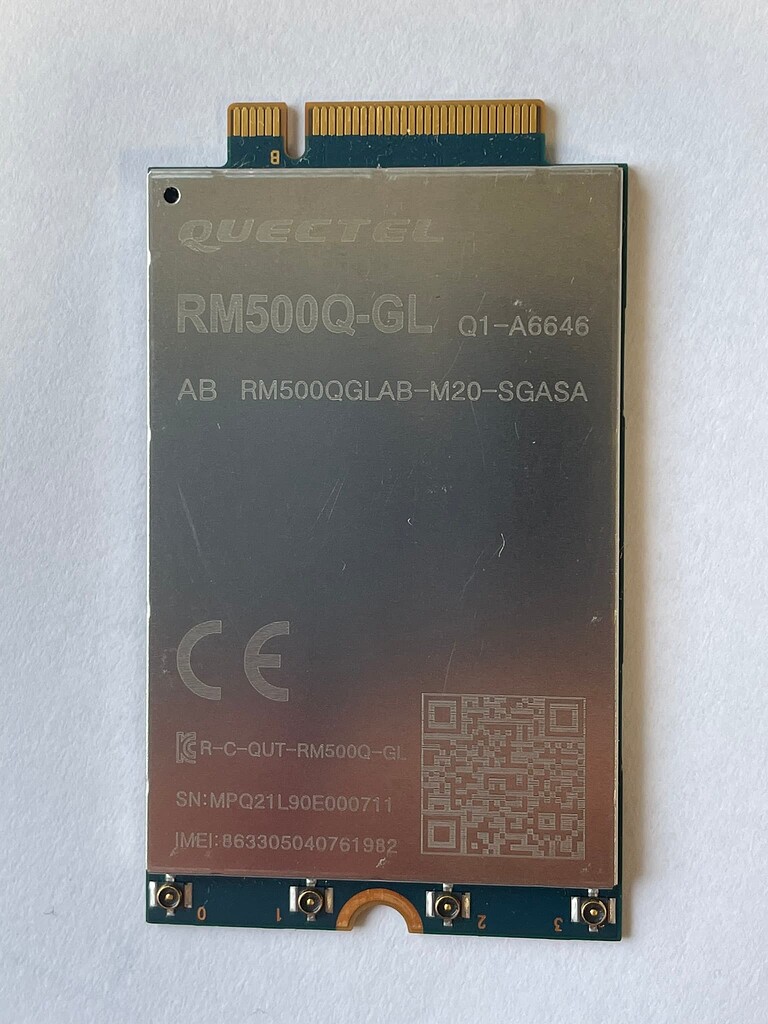 Firmware for RM500Q-GL and RM502Q-AE - 5G Module - Quectel Forums