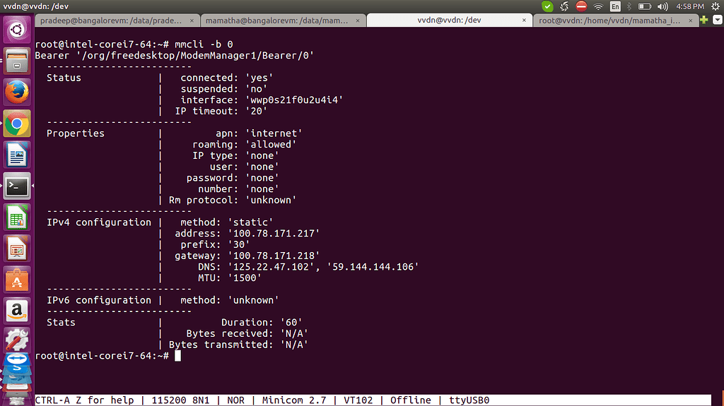Quectel EC20 modemmanager and NetworkManager - LTE Standard Module ...