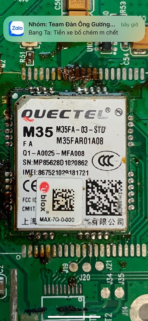 News Quectel M35F bị mất IMEI - GSM Module - Quectel Forums