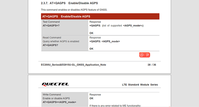 Assisted GPS on EC200U-CN - LTE Standard Module - Quectel Forums