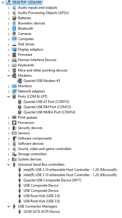 Set up of LTEOPENEVB-KIT with BG96 - LPWA Module - Quectel Forums