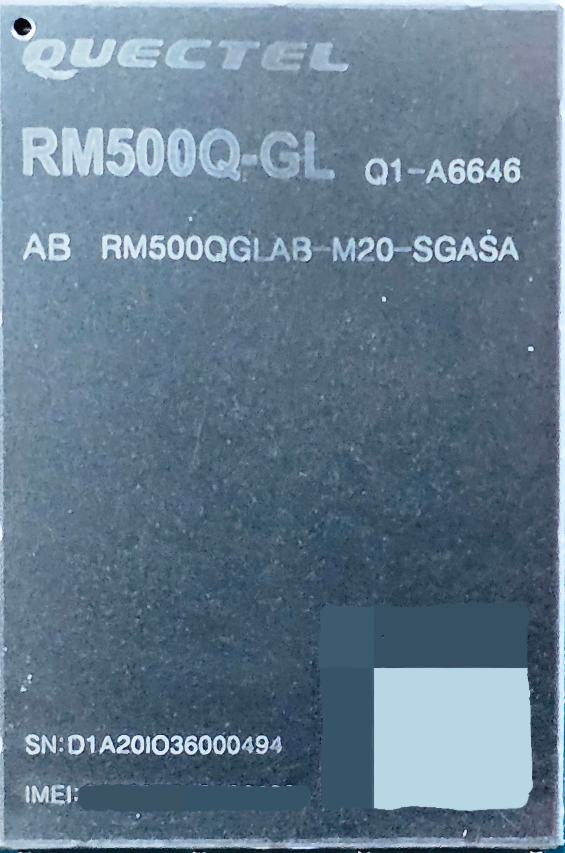 RM500Q-GL Latest Firmware - 5G Module - Quectel Forums