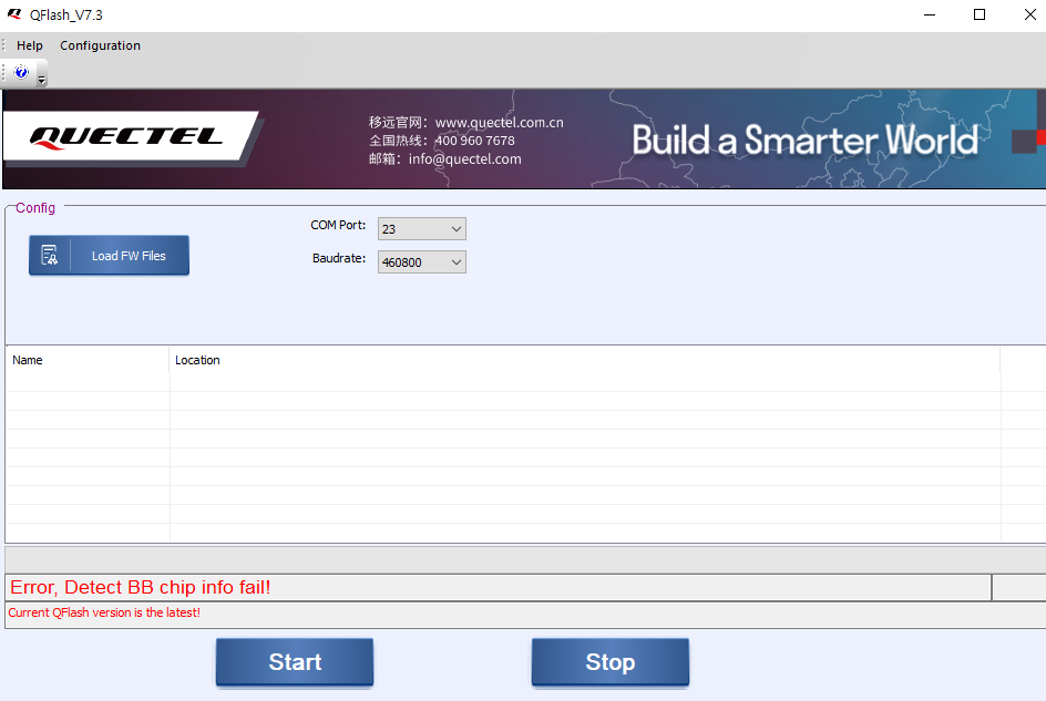 BG96MAR03A10M1G firmware update - Technical Subjects - Quectel Forums