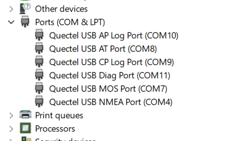 EC200U-AU Devboard USB driver for Windows - Driver - Quectel Forums