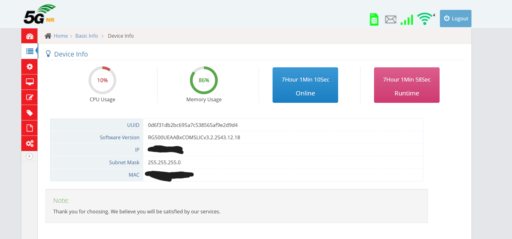 5G CPE NR500-EA Firmware upgrade and troubleshooting - 5G Module - Quectel Forums